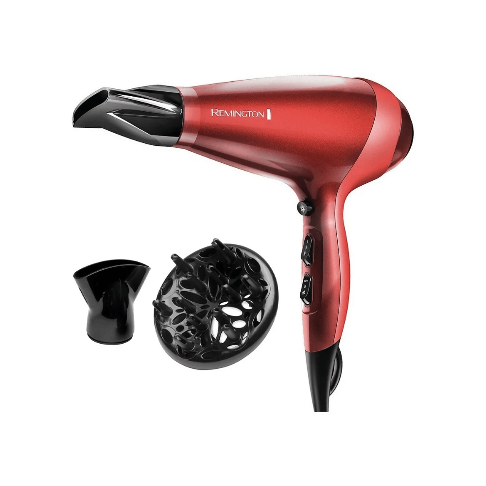 Secador de Pelo Remington Silk 2400W AC9096 Rojo